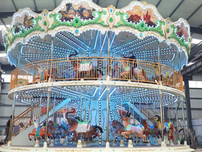 Double Decker Carousel Ride to the Philippines -Successful Project