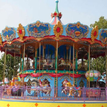 24 Seat Carousel Rides to Philippines - Beston Amusement Rides